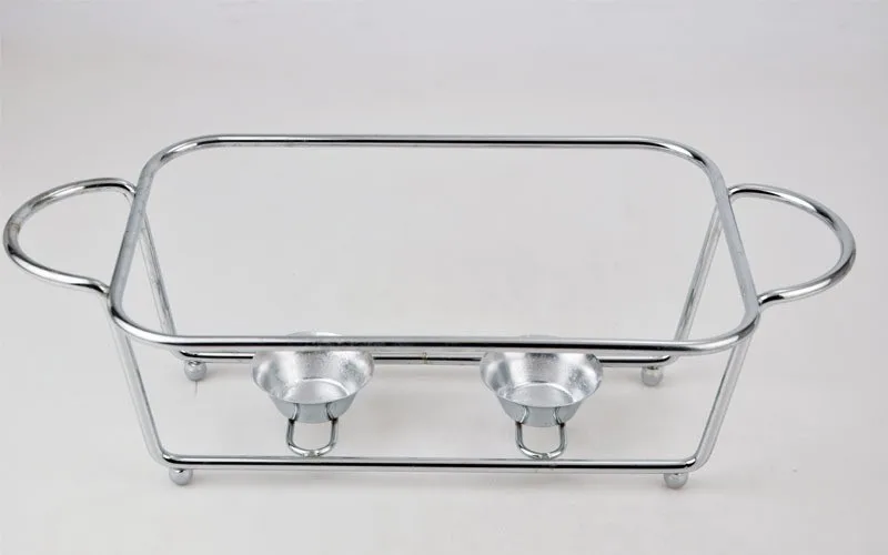Wholesale Stainless Steel Serving Food Trays With Four Legs / Buffet ...