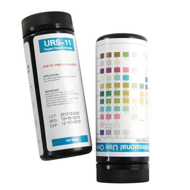 Reagent Strips For Urinalysis Urs-11 With Fda,Ce,Iso Certificate - Buy ...