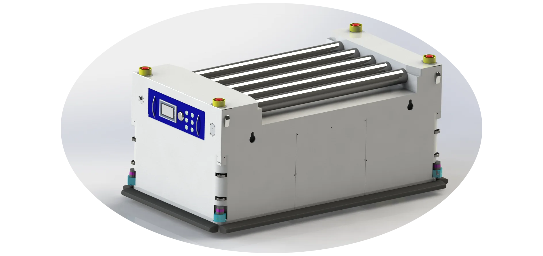 Roller Platform Type Automated Guided Vehicles( Agv )for Sale - Buy ...