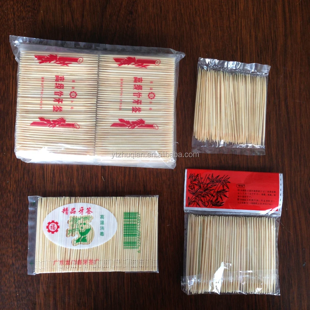 Individually Paper Wrapped Bamboo Toothpicks with Custom logo| Alibaba.com