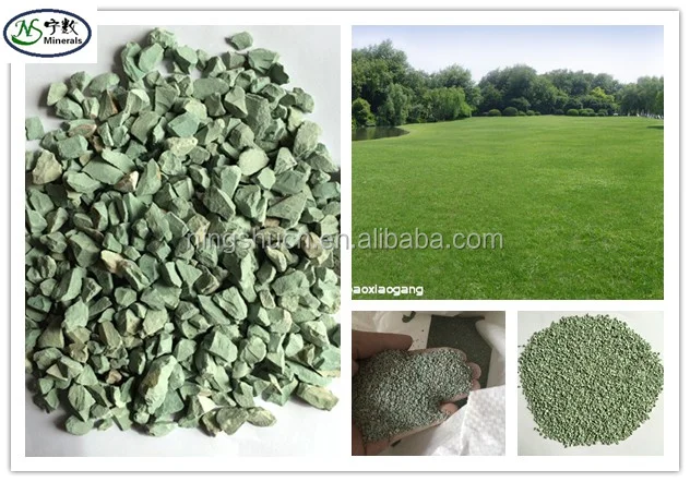 Turf Infill Zeolite Natural Particle Zeolite for Grass Soil Conditioner ...