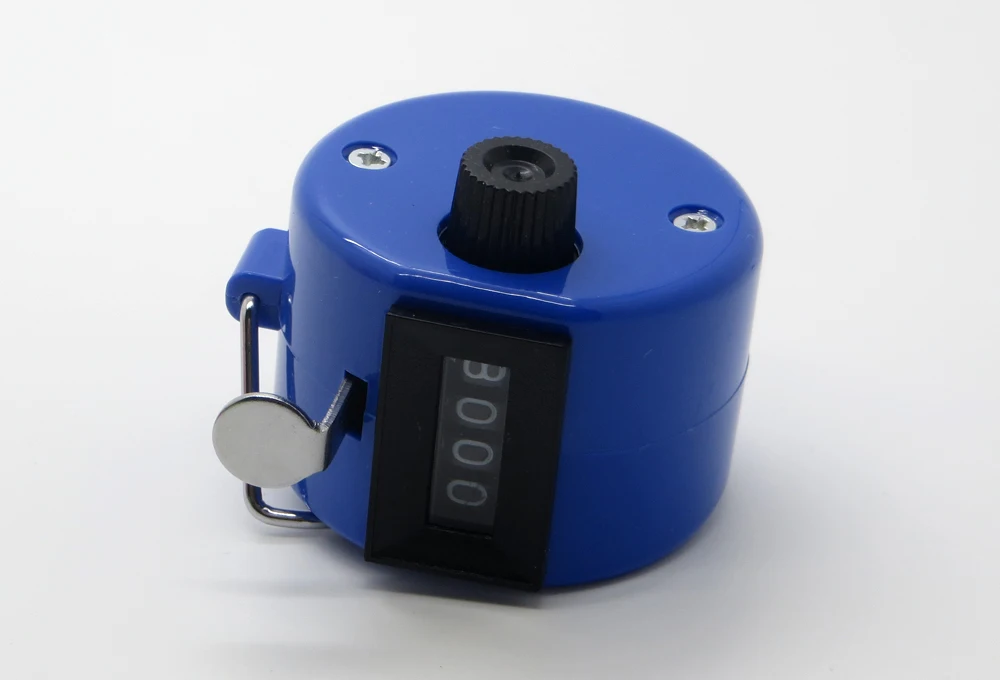 4 Digit Number Hand Held Tally Counter Golf Clicker Training Counter ...