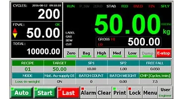 Signal Supmeter Hopper Scale Hmi Packaging Weighing Controller For Automatic Bagging Machine ...