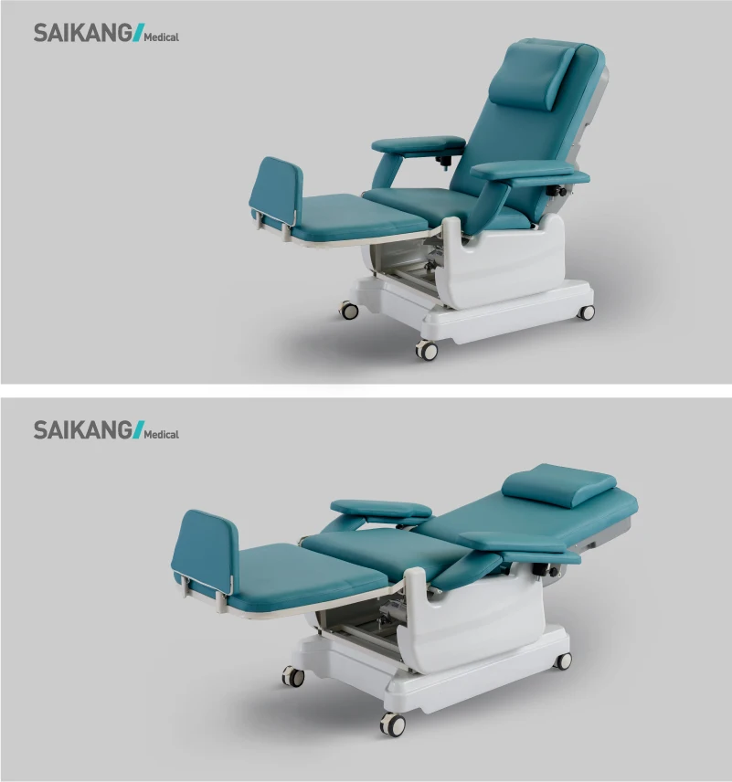 SKE-120A EEG CHAIR ECG CHAIR - Multi-Function Medical Furniture
