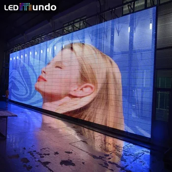 P24/40 Outdoor Led Video Curtain Screen Full Color Pixelflex Led ...