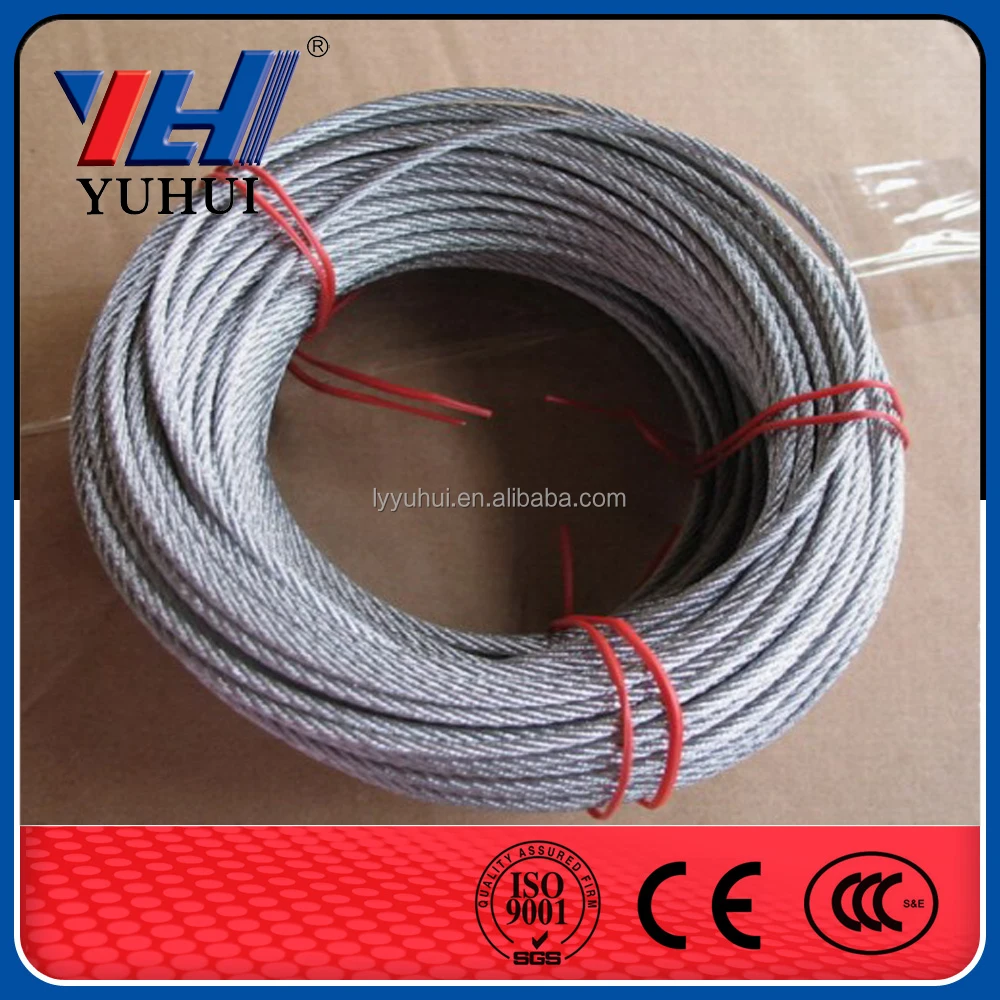 8*19s+fc Elevator Steel Wire Rope,6*12+7fc Lashing Steel Wire Rope ...