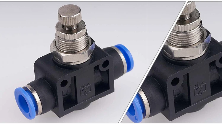 Speed Control Quick Connector Pneumatic Fitting - 1 Year Warranty
