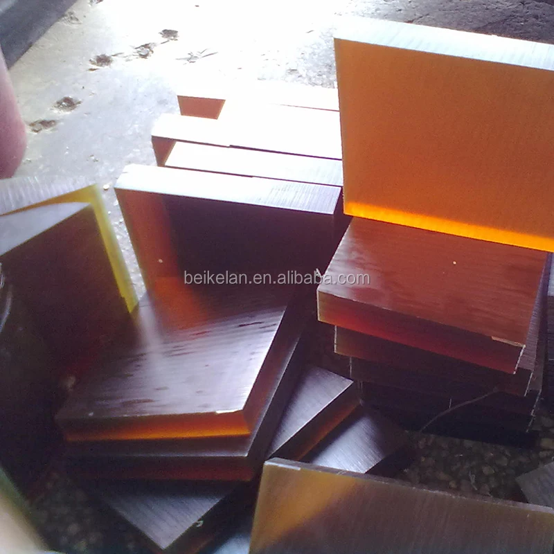 High Temperature Resistance Amber Ultem 1000 Pei Sheet Rod Ultem Block ...