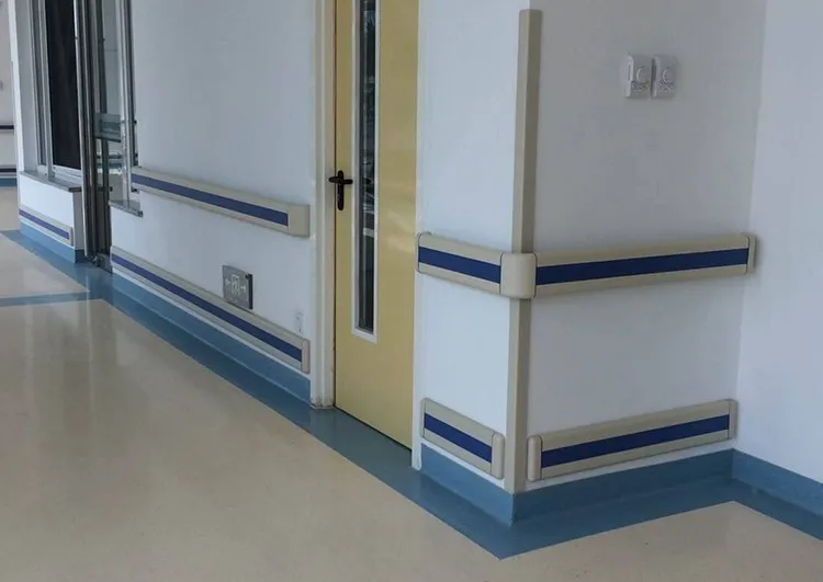 Aluminum Wall Bumper Rails For Hospital - Buy Wall Bumper Rails ...
