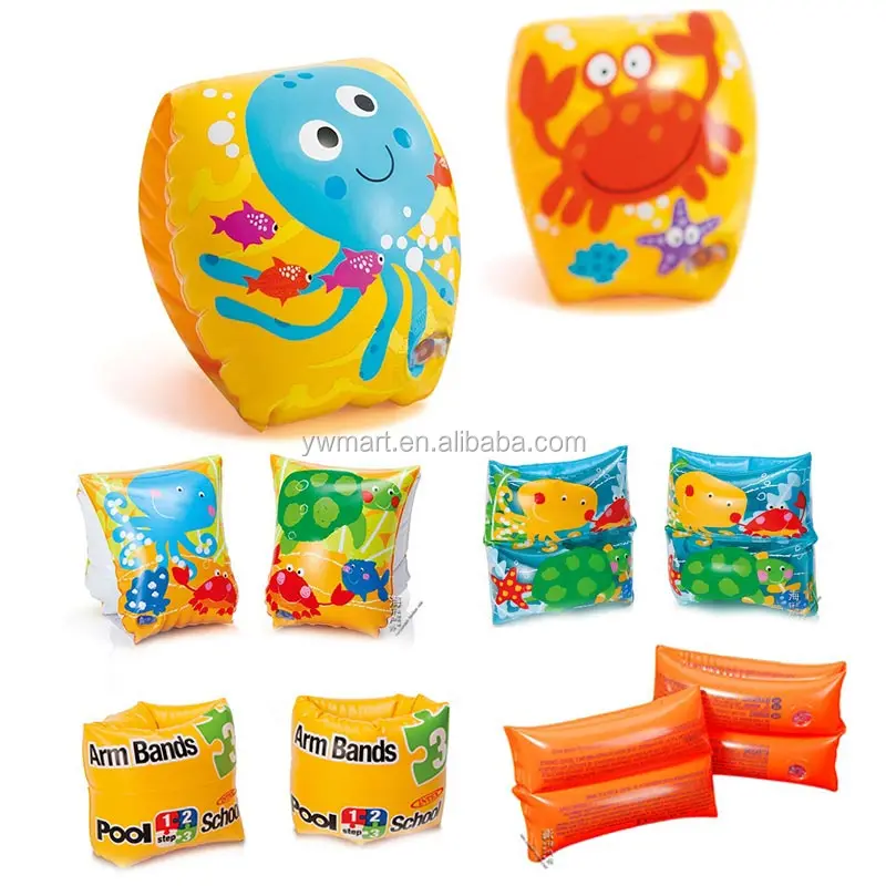 Beach Swimming Inflatable Swim Arm Band Floater Swimming Armbands For ...