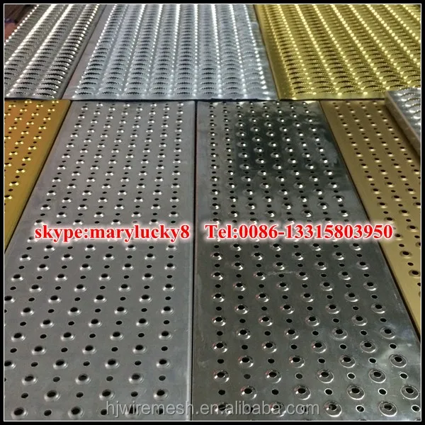 Perforated Metal Deck/ Perforated Walkway Metal Decking - Buy ...