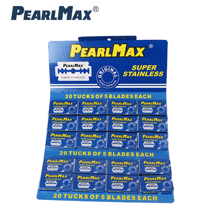 Pearlmax Factory Sale Cheap Double Sided Carbon Steel Razor Blade ...