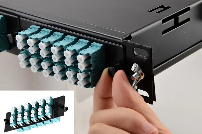 Sc 6 Port Lgx Adapter Plate Sm Mm With 6 Sc Simplex Adapters - Buy Lgx ...