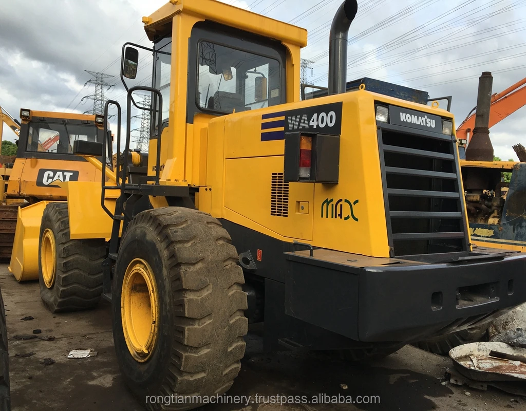 International Certificated Komatsu Used Wheel Loader Wa400 At Low Price ...