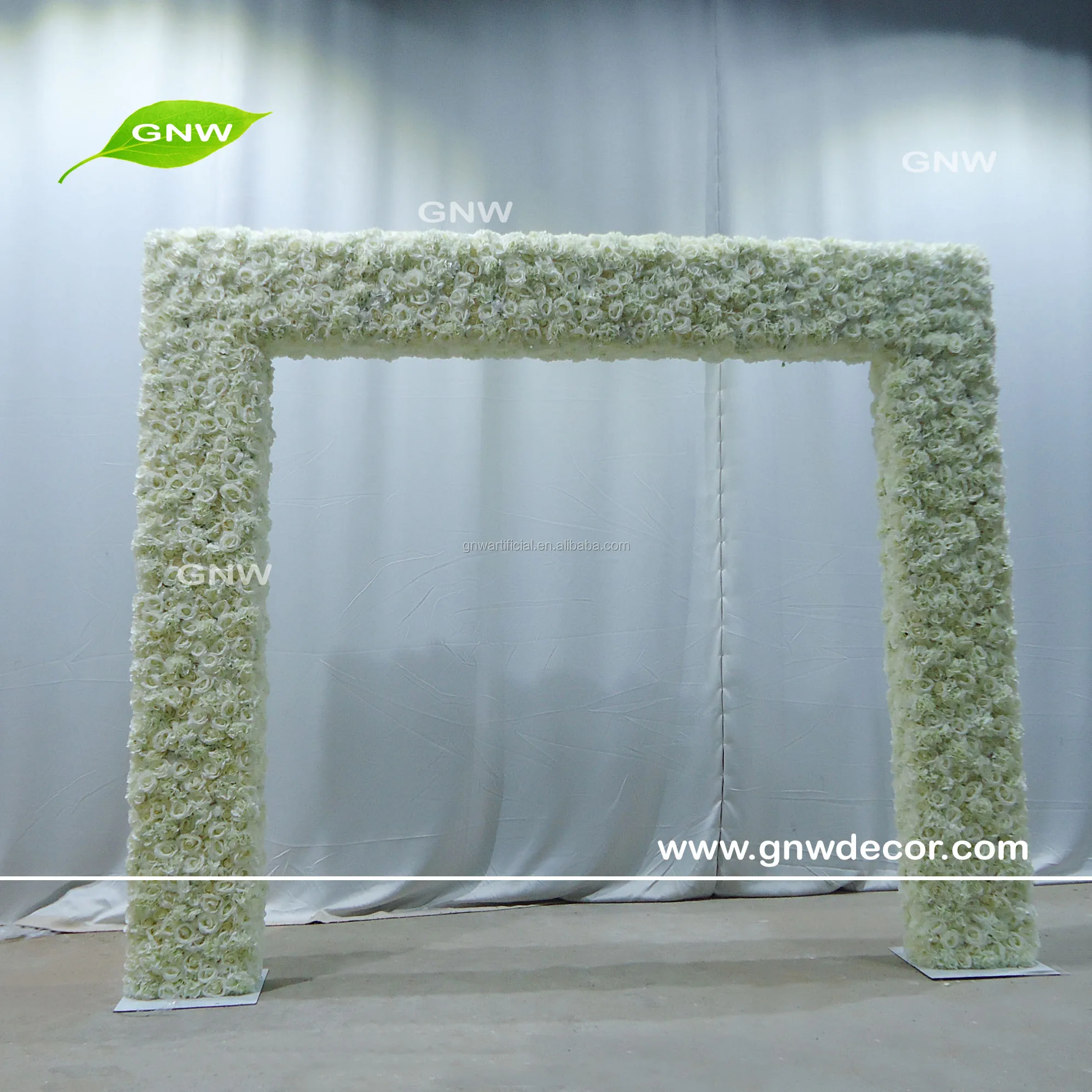 Gnw Wedding Stage Flower Arch Beautiful Flower Arch For Stage ...