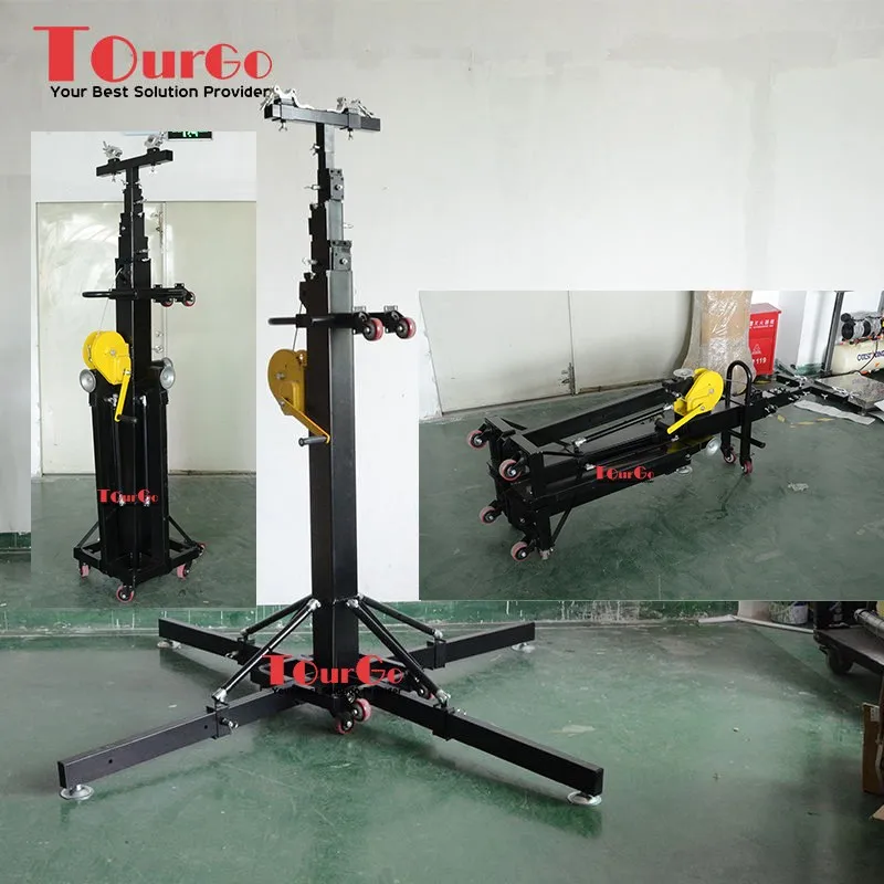 Line Array Speaker Crank Stand 6m Speaker Lift Tower - Buy Speaker ...