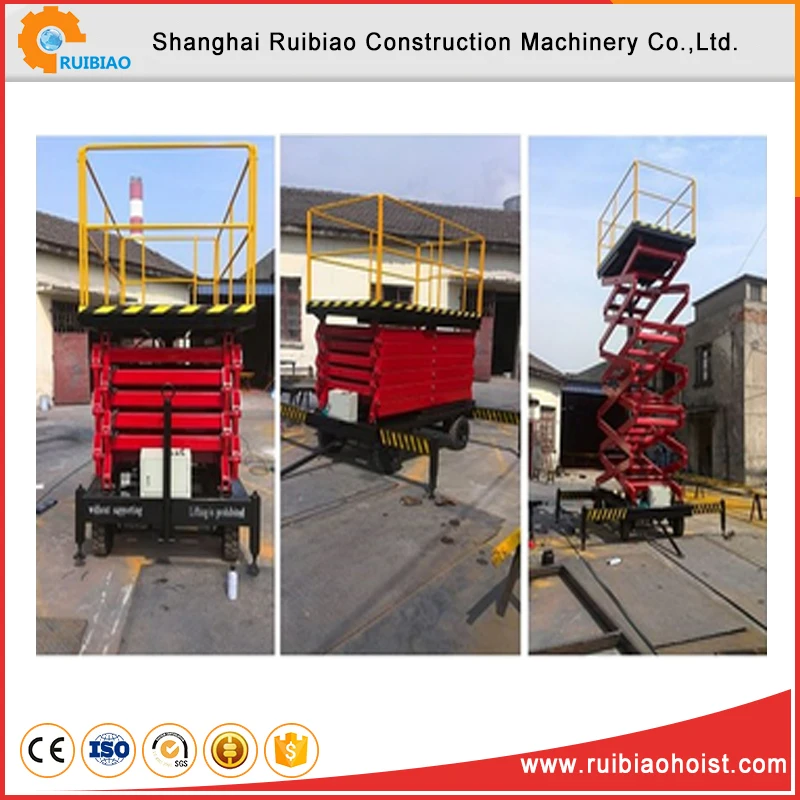 12 Meter Hydraulic Ladder Lift - Electric & Battery Options for Easy ...