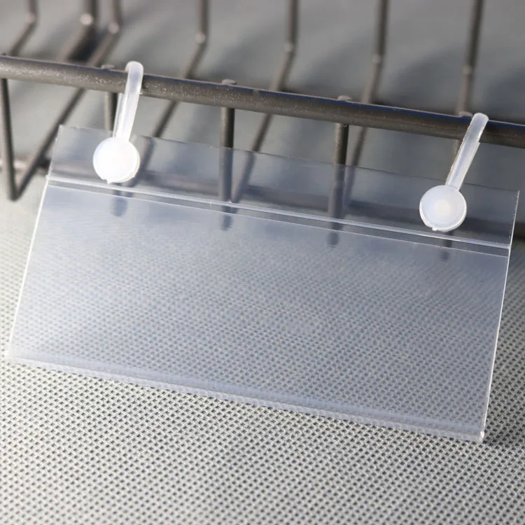 39mm Hanging Data Strips For Wire Shelves And Basket Dbh39 - Buy Data ...