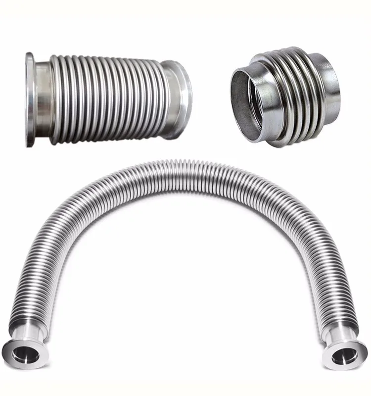 China High Quality Kf40 Vacuum Stainless Steel Corrugated Hose - Buy ...