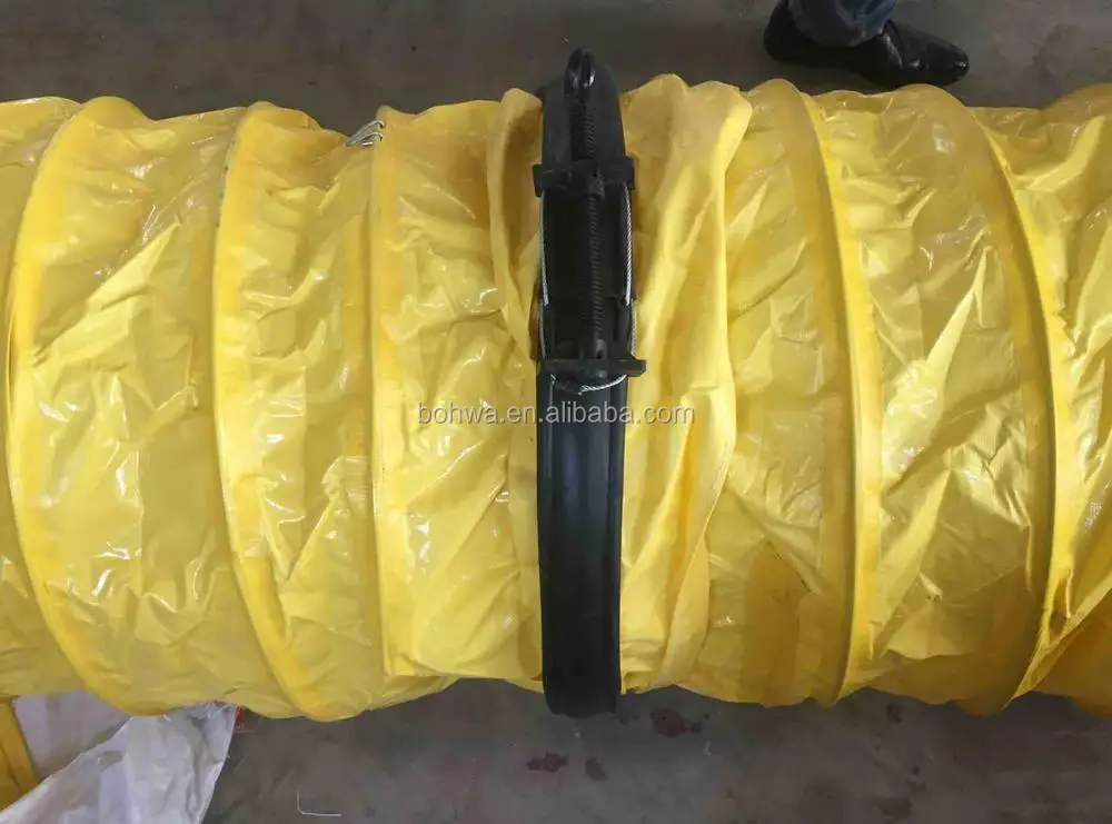 Dia. 100mm-600mm-2000mm Mining Tunnel Collapsible Pvc Ventilation Air ...