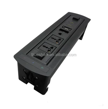 3-pin Universal Multiple Desktop Electrical Plug Socket For Office ...