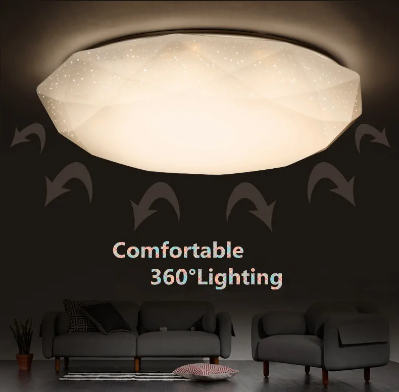 China Led Ceiling Light Fixture With Remote Control 18w Dalen Led ...