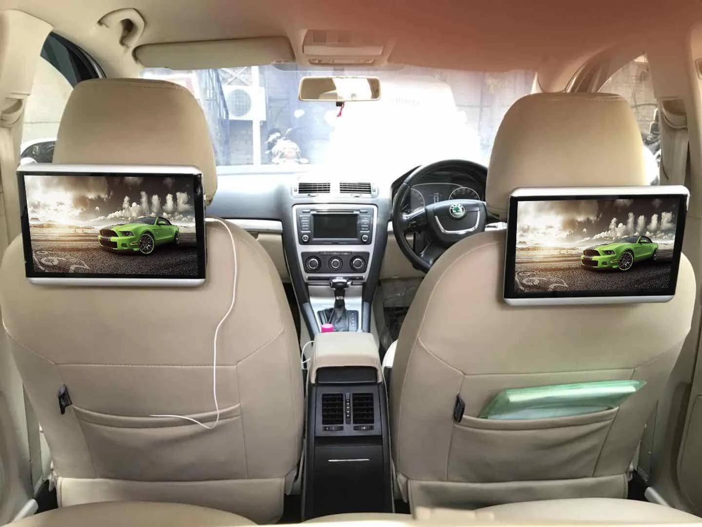 Hd Touch Screen Lcd Android Ips 10.6 Inch Car Headrest Monitor - Buy 10 ...