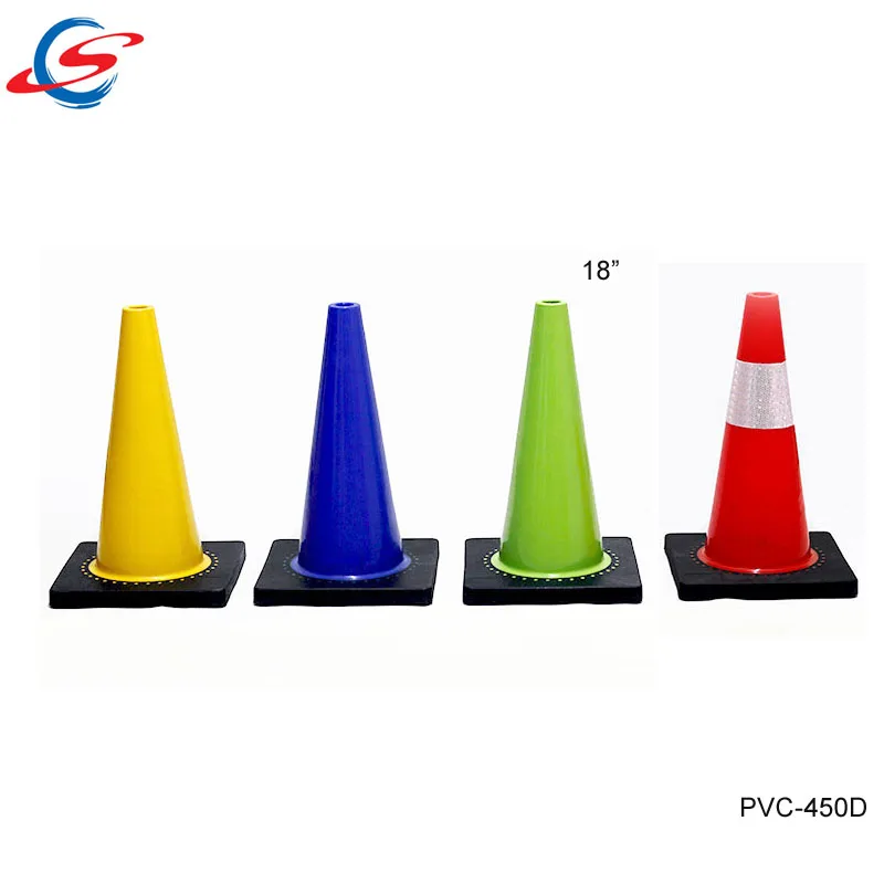 30cm Small Mini Orange/green/yellow/blue Plastic Colored Traffic Cone ...