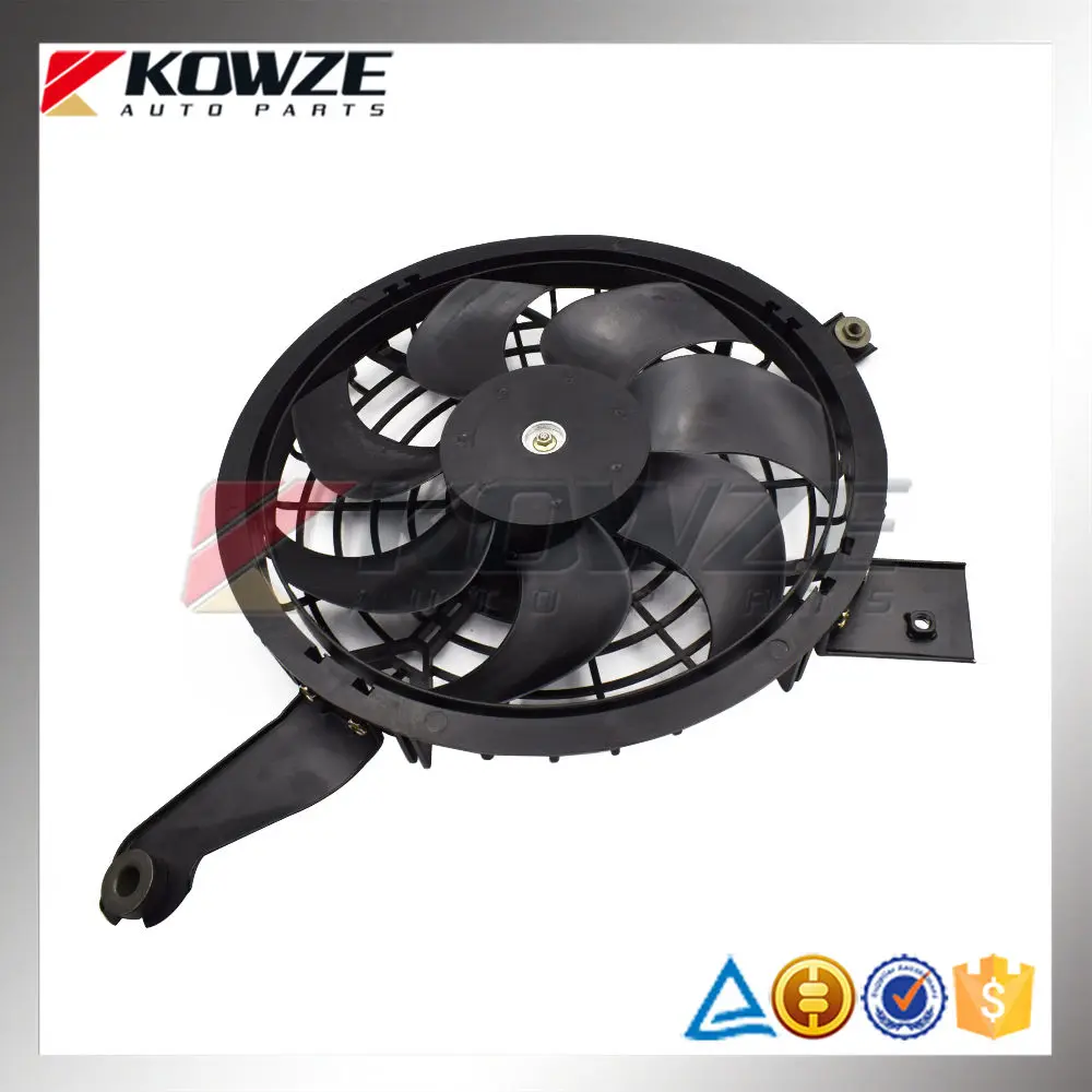 A / C Condenser Fan Motor & Shroud For Mitsubishi Pajero Montero V32 ...