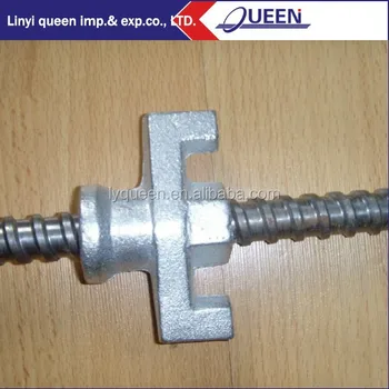 Cold Rolled Formwork Wing Nut And Formwork Tie Rod For Construction ...