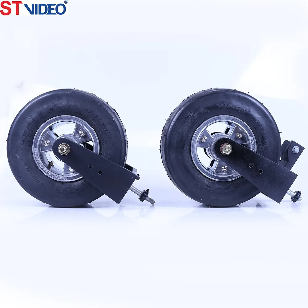 Three Wheels Dolly Kit For Jimmy Jib Include 1*moving Wheel,2*fixing ...