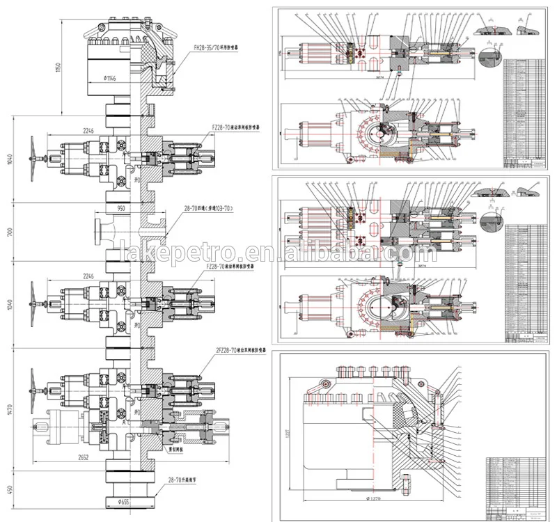 Rongsheng or Shenkai BOP Packing Element Hydril - Durable & Reliable