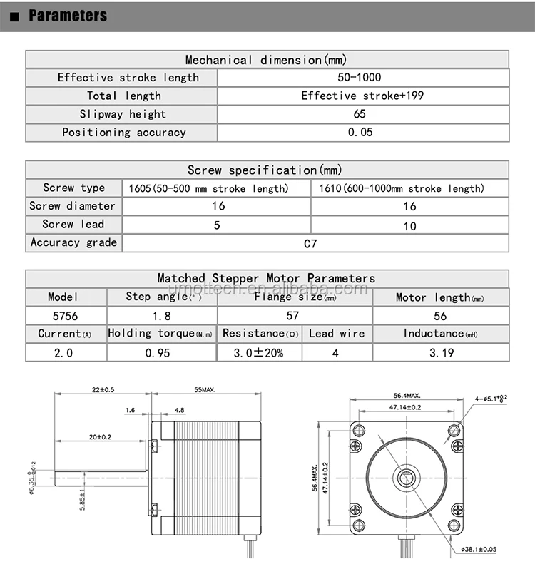 Polar Coordinate Structure 2-axis Robotic Arm Motorized Linear Guide Xy ...