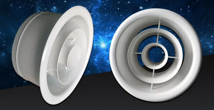 New Style Air Conditioning Ceiling Round Air Vent Jet Diffuser Air ...