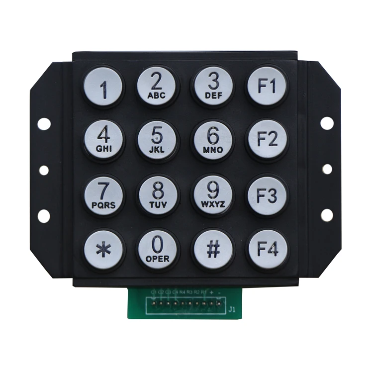 16 Keys Z-wave Security System Digital Resistive Door Lock Usb Keypad ...