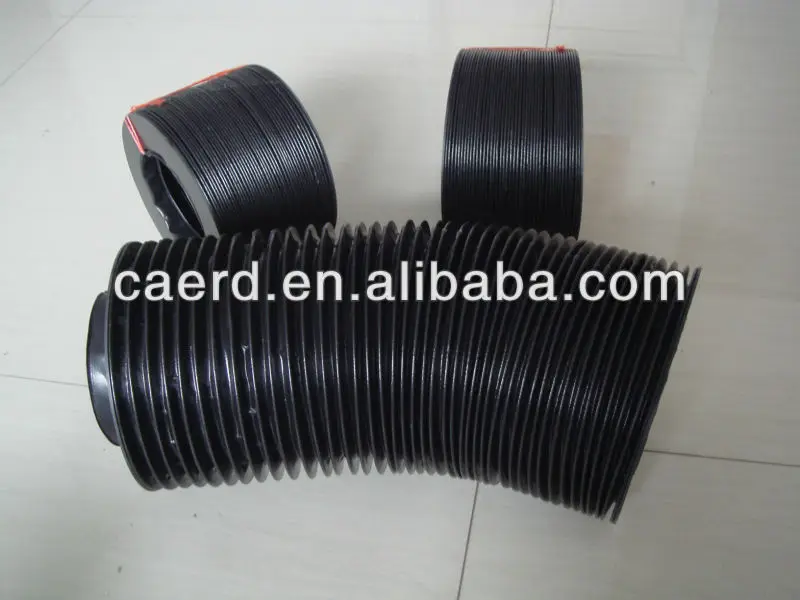 Flexible Cnc Machine Shaft Bellow Cover With Flange - Buy Shaft Bellow ...