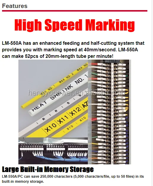 Max Tube Marking Machine Electronic Lettering Machine Max Letatwin Lm ...