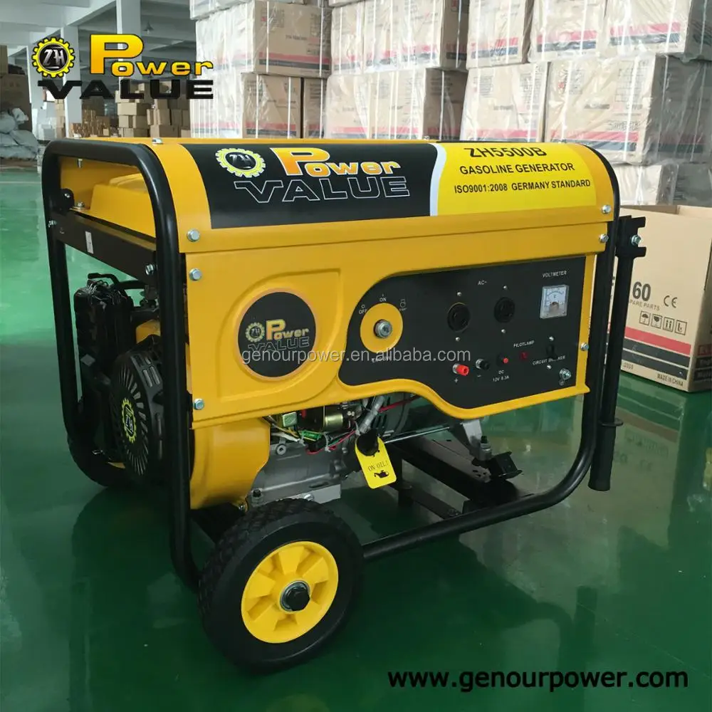 Gasoline Generator 4KW Gasoline Generator Set Gasoline Portable ...