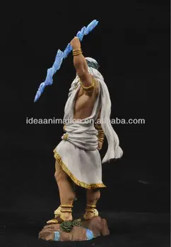 Oem 3"resin Zeus Clay Sculptures - Buy Zeus Clay Sculptures,Red Clay ...