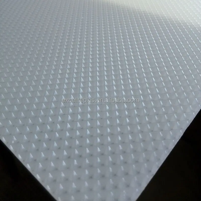 3mm Opal Light Diffusion White Prismatic Polycarbonate Sheets - Buy ...