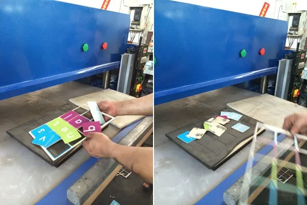 30t Manual Hydraulic Paper Jigsaw Puzzle Die Cutting Press Machine ...