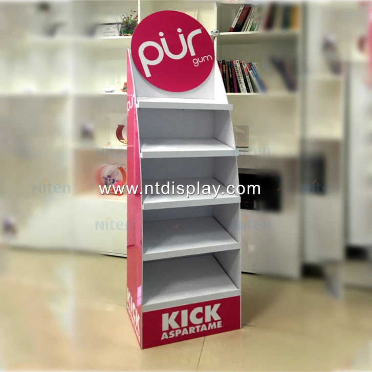 Wooden Floor Custom Design Candle Display Case Commercial Candle ...