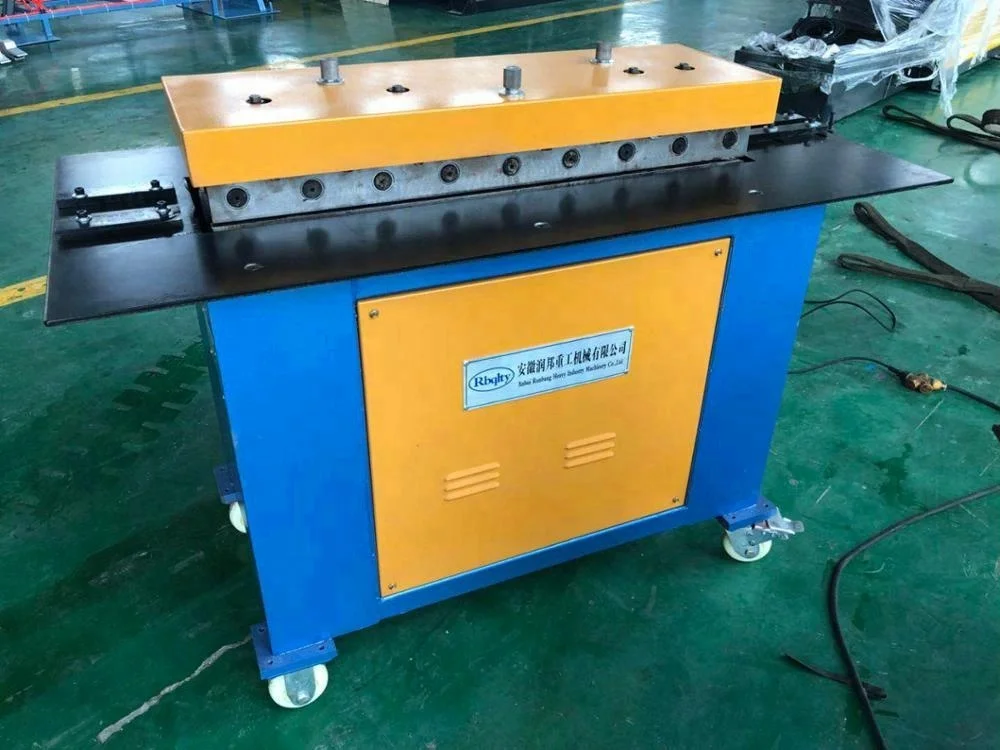 Air Duct Button Punch Snap Lock Forming Machine - High Accuracy