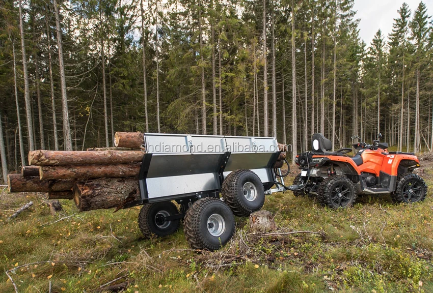 1000kgs De Gran Capacidad De Carga Del Remolque Para Atv/quad/remolque ...