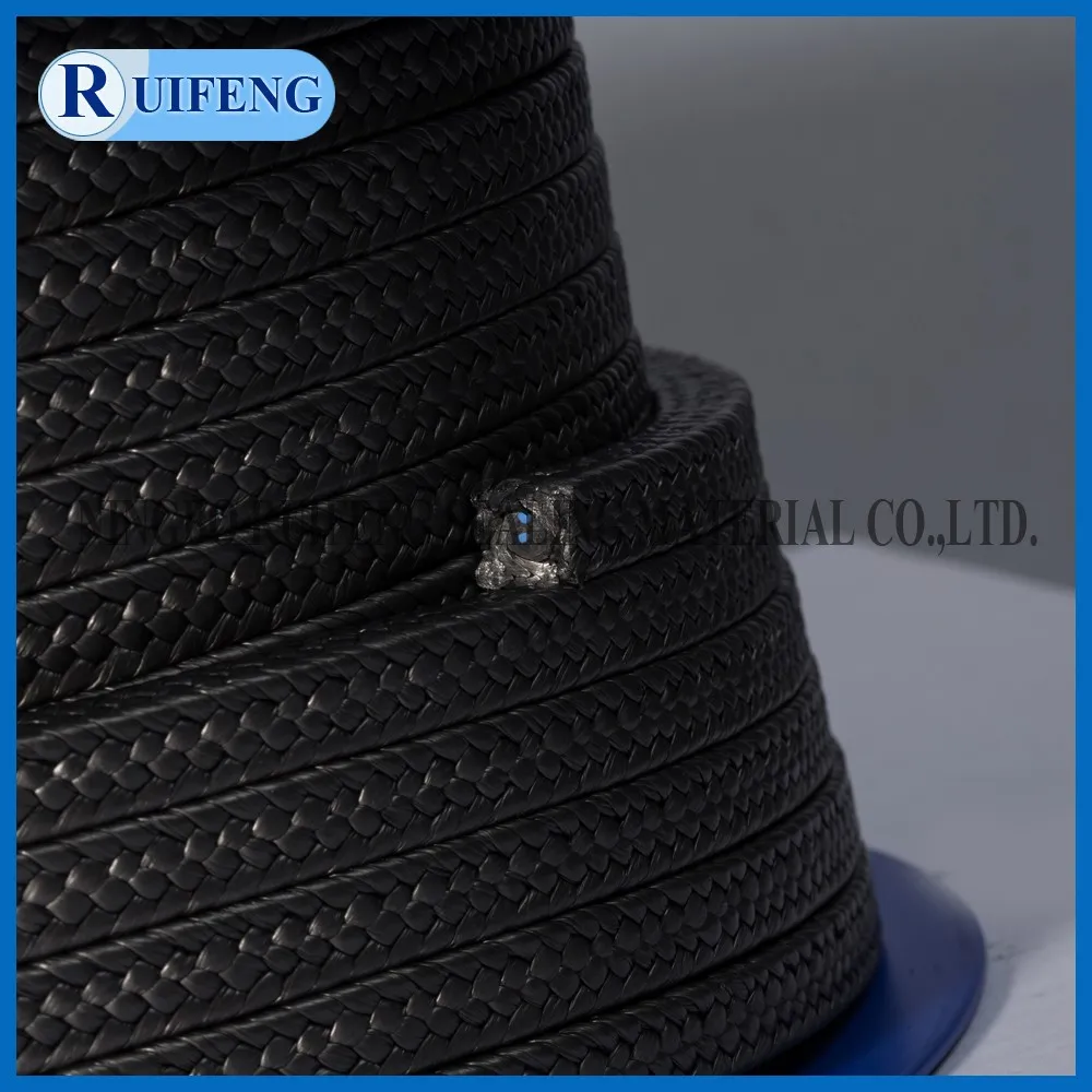Ptfe Graphite Filament Yarn Braid Packing - Buy Graphite Fiber Packing ...