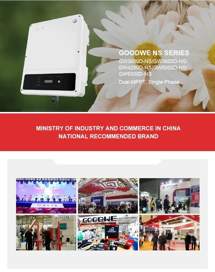 Goodwe Solar Inverters - Efficient Grid Tie Solutions