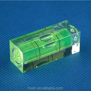 Square Spirit Level Bubble Acrylic Bubble Level Vial - Buy Square ...