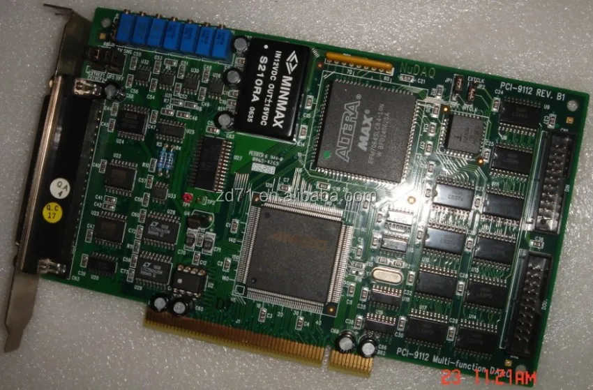 Pci-9112 Rev . B1 Pci-9112 רב - כרטיס רכישת נתונים פונקצית דה & C עבודה ...