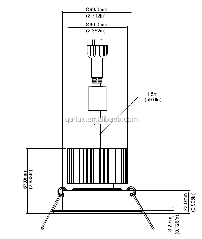 IP68 Waterproof LED Downlights - RGB Color Changing Lights