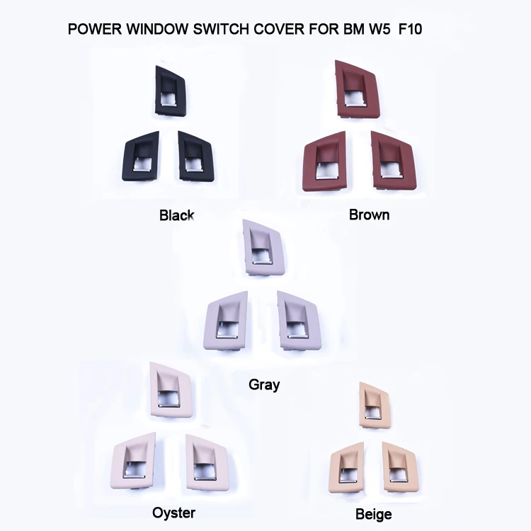 ประตูผู้โดยสารสวิตช์กระจกหน้าต่างแผงปิดสำหรับ Bmw 5 Series F10 ...